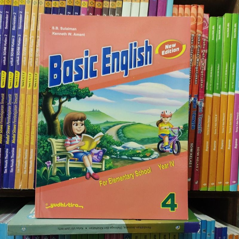 Jual BASIC ENGLISH NEW EDITION UNTUK SD KELAS 4 PENERBIT YUDISTIRA ...