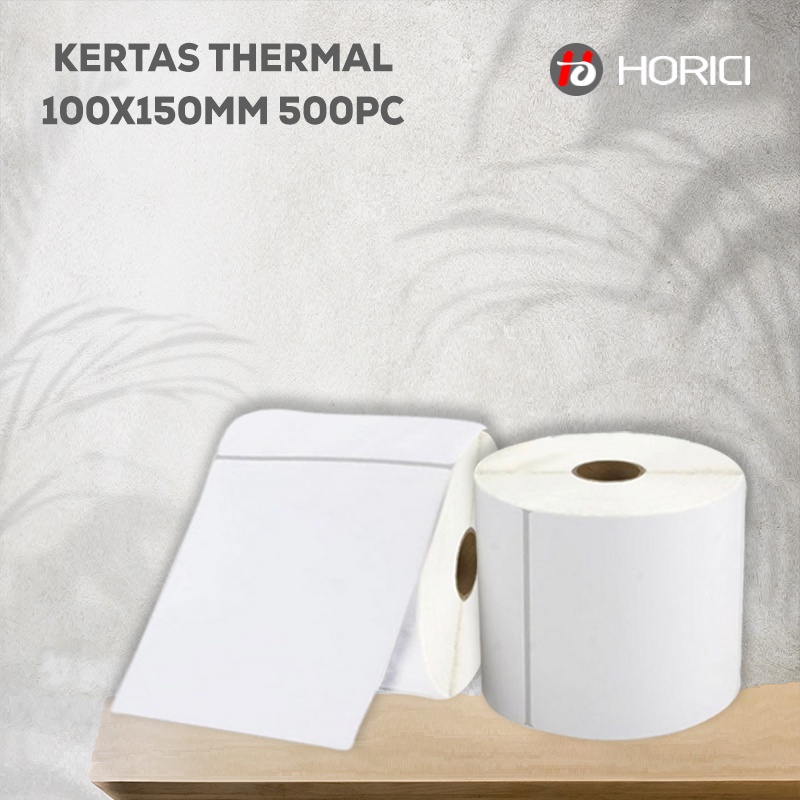 Jual Sticker Kertas Thermal / Thermal Label 100 x 150 mm A6 isi 500 pcs | Shopee Indonesia