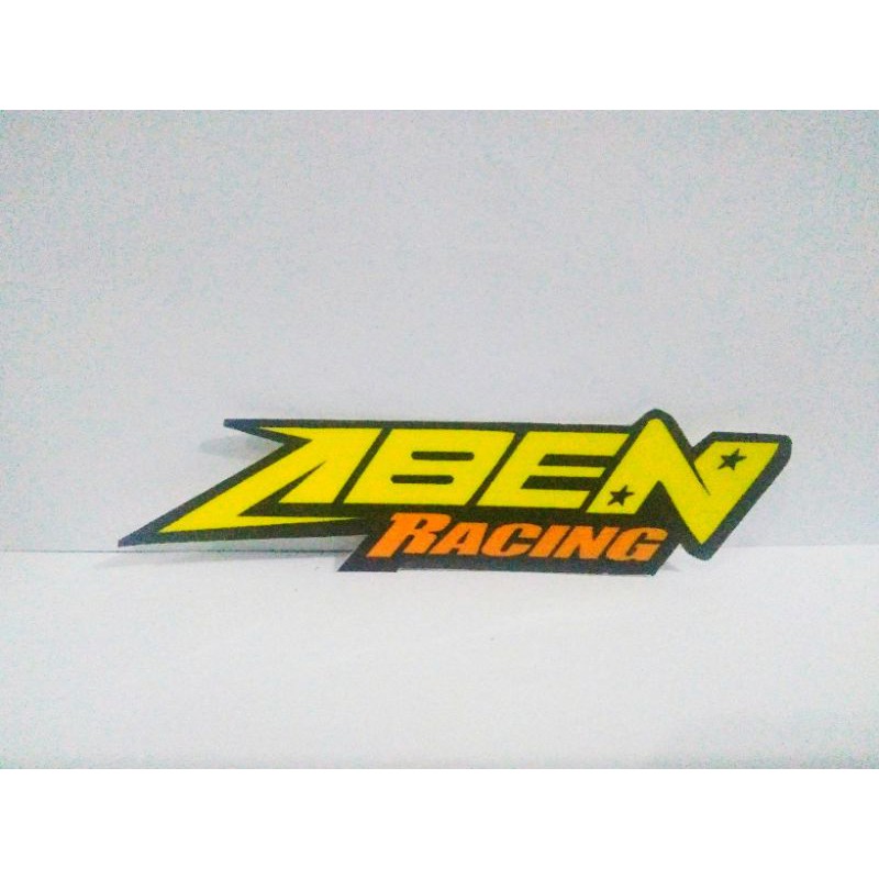 Jual STIKER ABEN RACING - minim. order 10pcs (pilihan bebas/acak ...