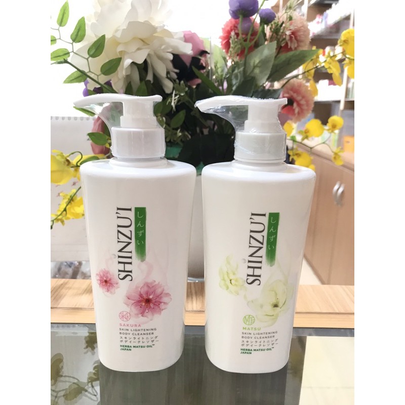 Jual SABUN SHINZUI SKIN LIGHTENING BOTOL POMPA 480 ML SABUN CAIR SINZUI ...