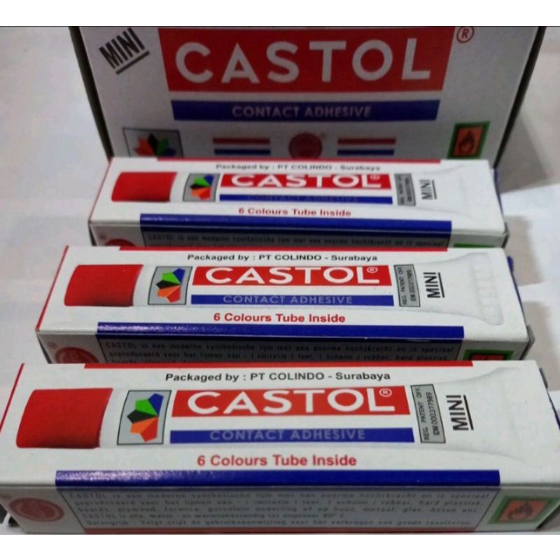 Jual Lem Castol Mini/Lem Castol/Lem Serbaguna | Shopee Indonesia