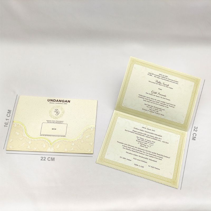 Jual Undangan Istemewa Mewah Elegen Erba 2319 | Shopee Indonesia