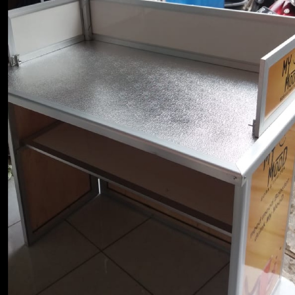 Jual Booth portable/gerobak dagang/meja lipat portable/meja dagang ...