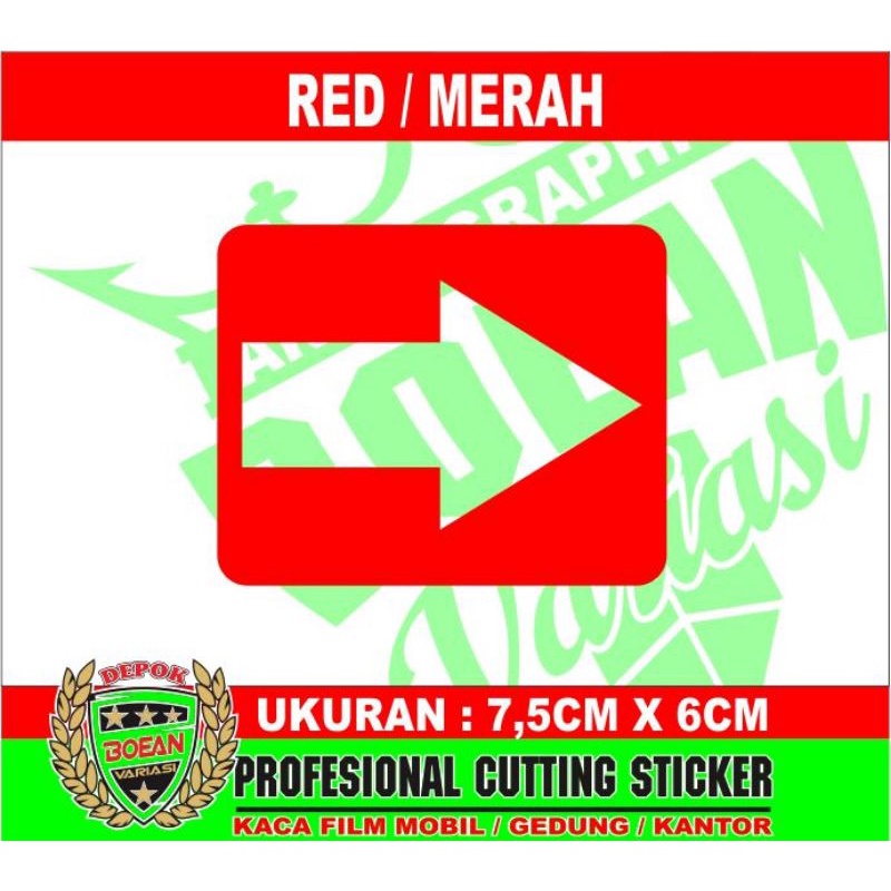 Jual Sticker Tanda Panah | Shopee Indonesia