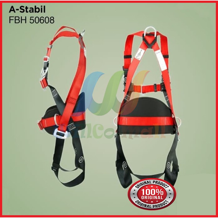 Jual FULL BODY HARNESS SAFETY BELT ASTABIL EXTENDERS 50608 ALAT ...