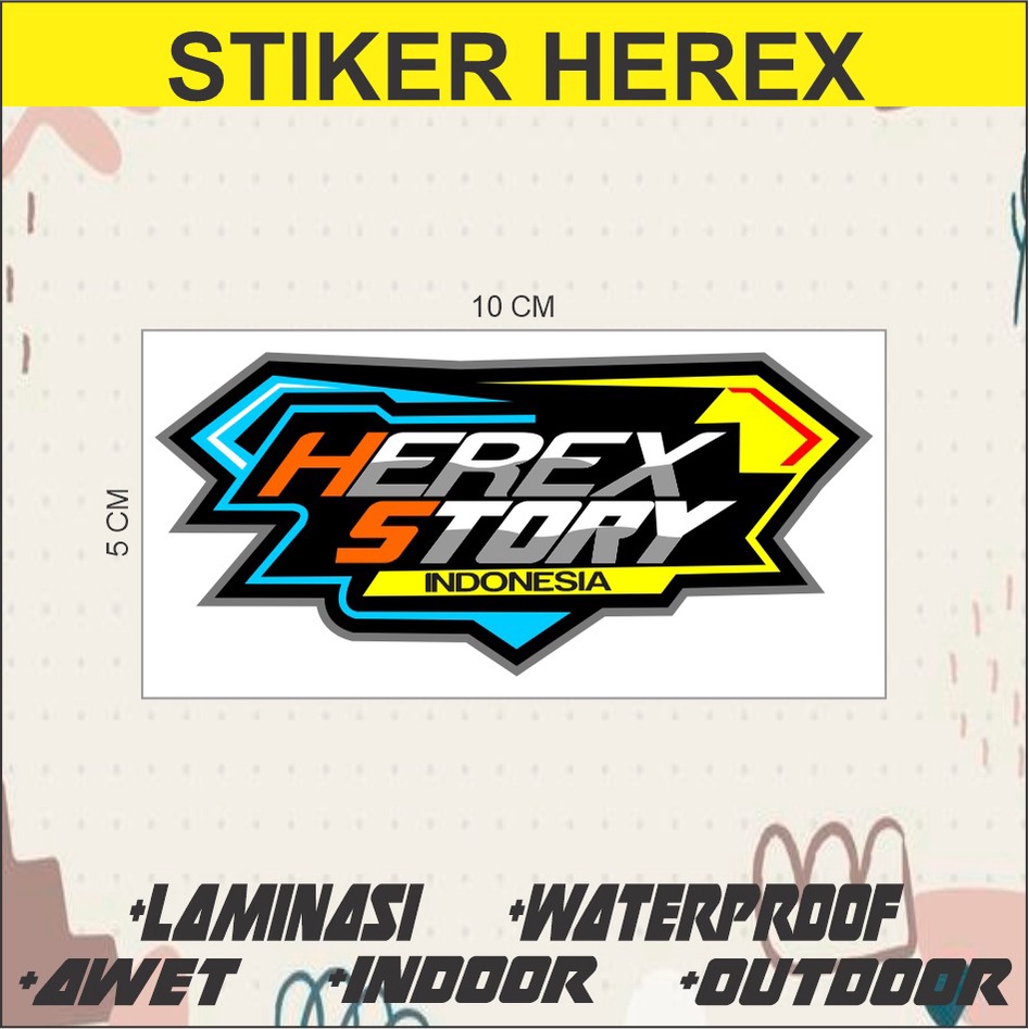 Jual Stiker Herex Stiker Motor Racing - Stiker Bengkel Lengkap Terbaru ...