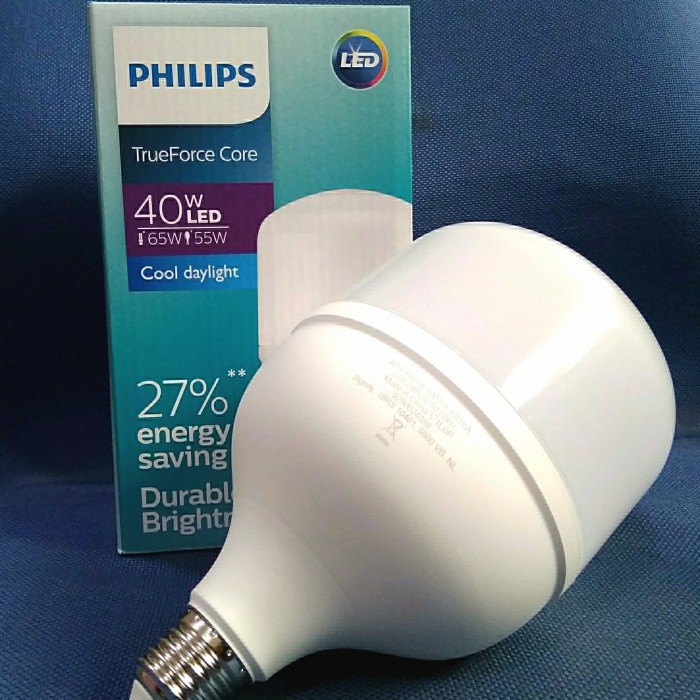 Jual Lampu Philips LED True Force 40 Watt White/Putih (6500k) | Shopee ...