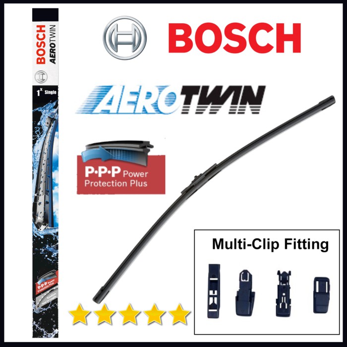 Jual Bosch Wiper Frameless Aerotwin Plus Multiclip 21" (Mobil Eropa ...