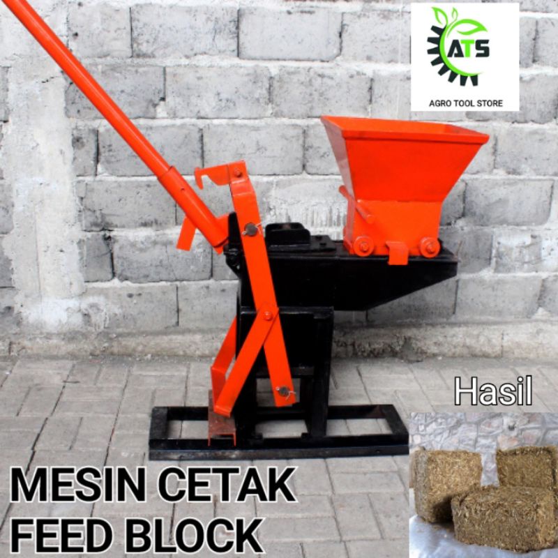 Jual Mesin Complete Feed Block Cetak Blok Pakan Ternak Sapi Kambing ...