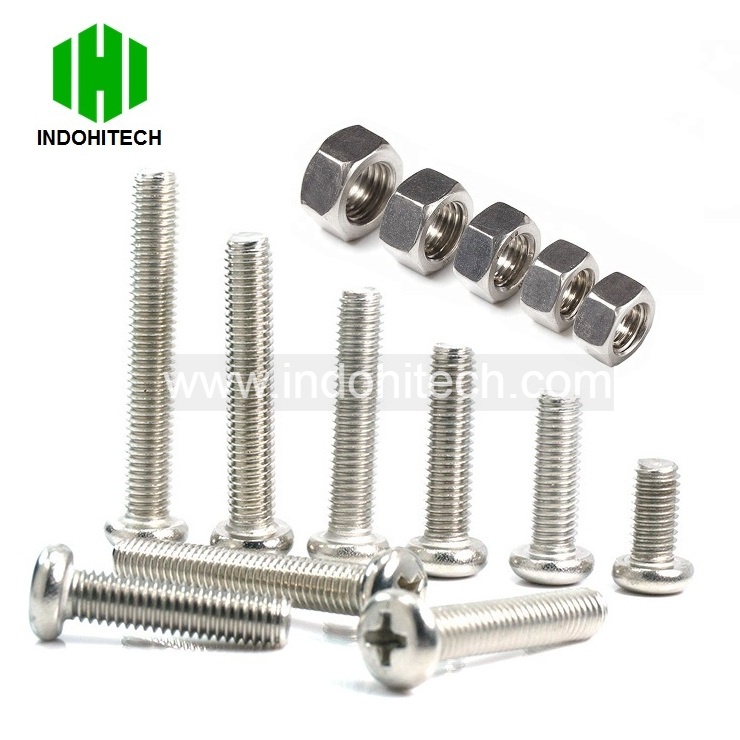 Jual Baut Mur JP M4 x 20 mm SS 304 Baut JP SET M4x20 SUS 304 | Shopee ...
