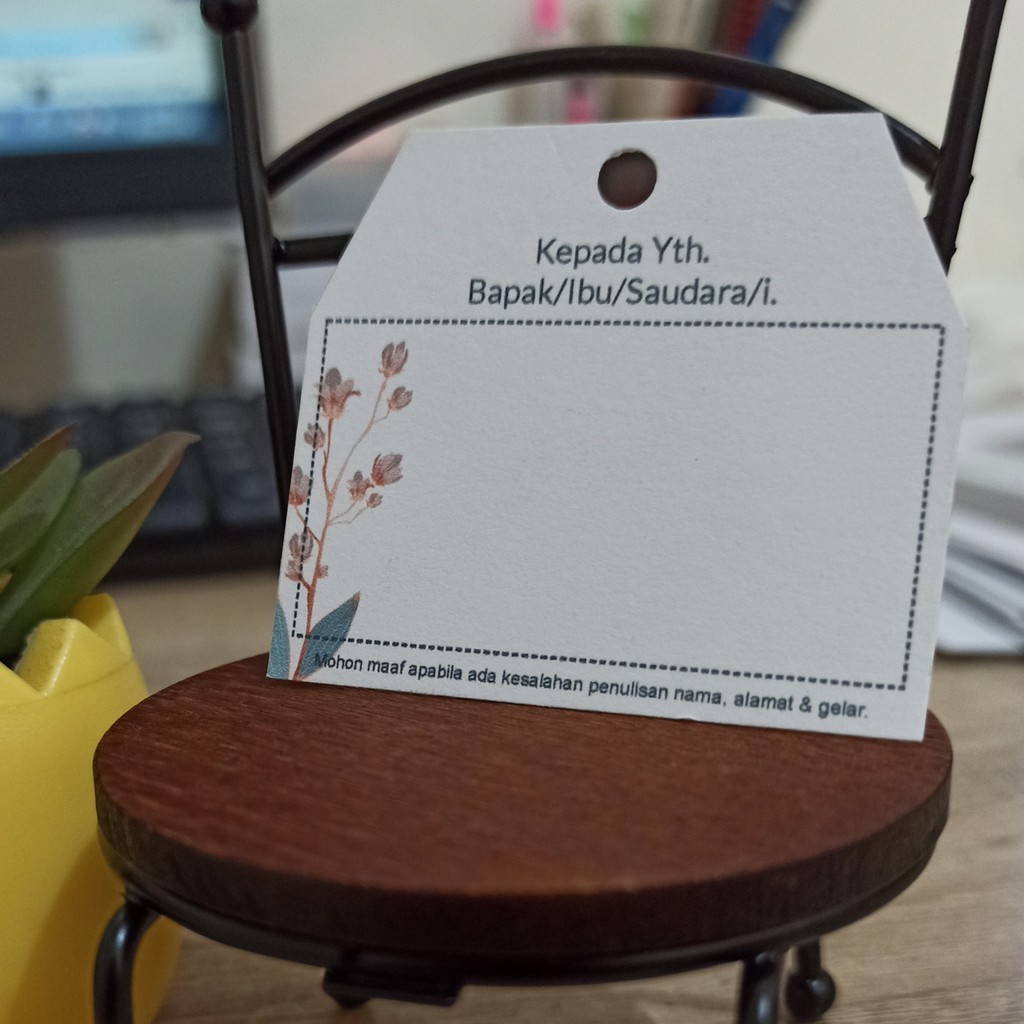 Jual LABEL NAMA UNDANGAN / LABEL UNDANGAN CUSTOM / LABEL NAMA | Shopee ...