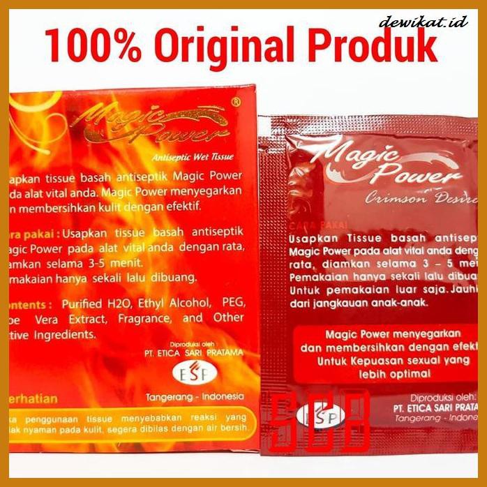 Jual Program-Negara- Tissue - Tisu Magic Power Crimson Desire ( Merah ...