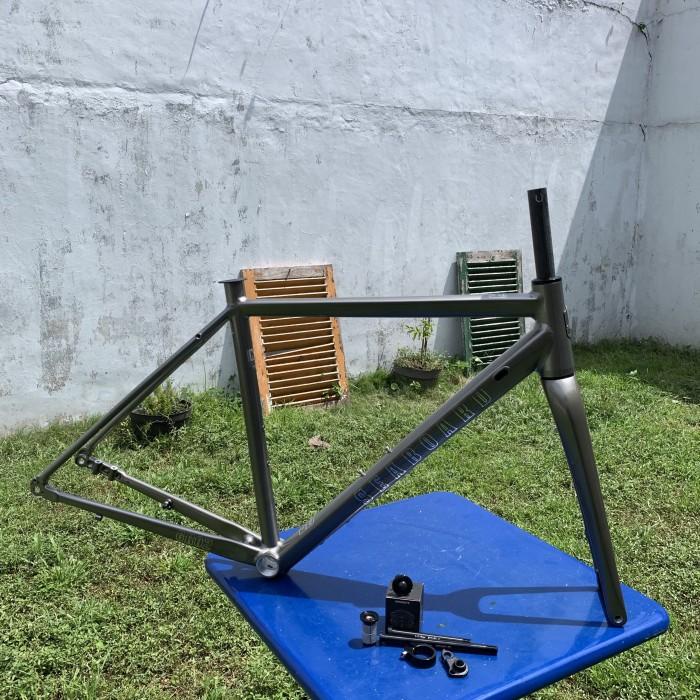 Jual Frame Frameset Gravel Seaboard Gr02 Alumunium Carbon | Shopee ...