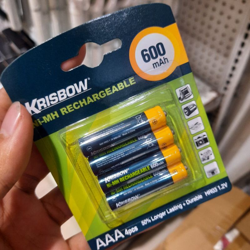 Jual Baterai Tipe AA dan AAA Rechargeable bisa Di Cas diisi Ulang ...