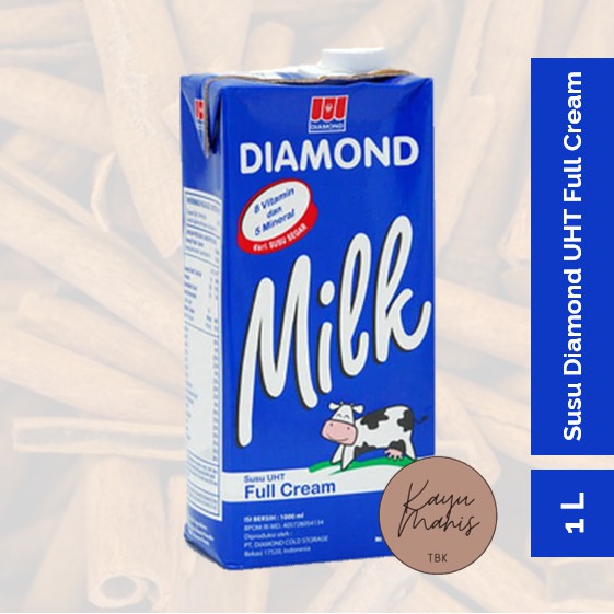 Jual Diamond Susu UHT Full Cream 1000ml / 1L | Shopee Indonesia
