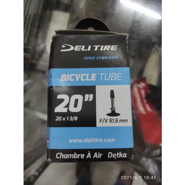 Jual BAN DALAM SEPEDA UKURAN 20 X 1 3/8 DELI | Shopee Indonesia