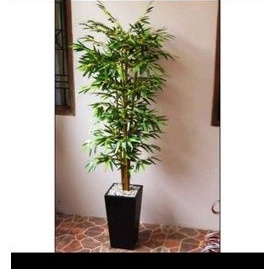 Jual pohon bambu / Bambu artificial /Bunga Sudt / Pohon sudut /dekorasi ...