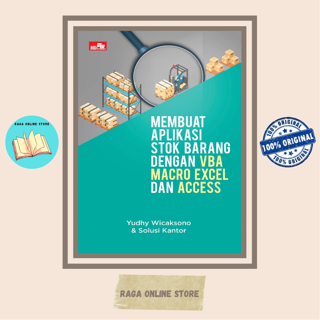 Jual Buku Membuat Aplikasi Stok Barang dengan VBA Macro Excel dan Access | Shopee Indonesia