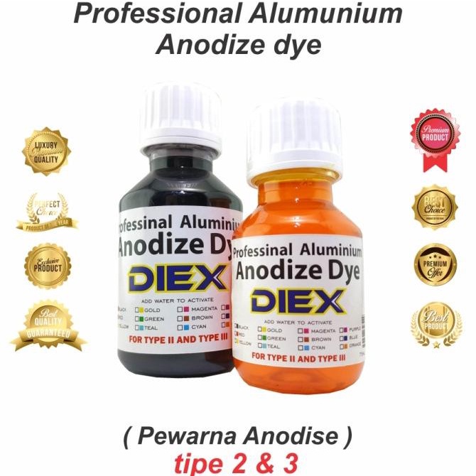 Jual +++++] pewarna Anodise, ANODIZE DYE 120ml | Shopee Indonesia