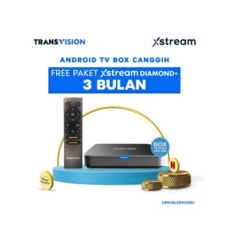 Jual Android TV Box TransVision Xstream Gen 2 - Siaran TV Digital ...