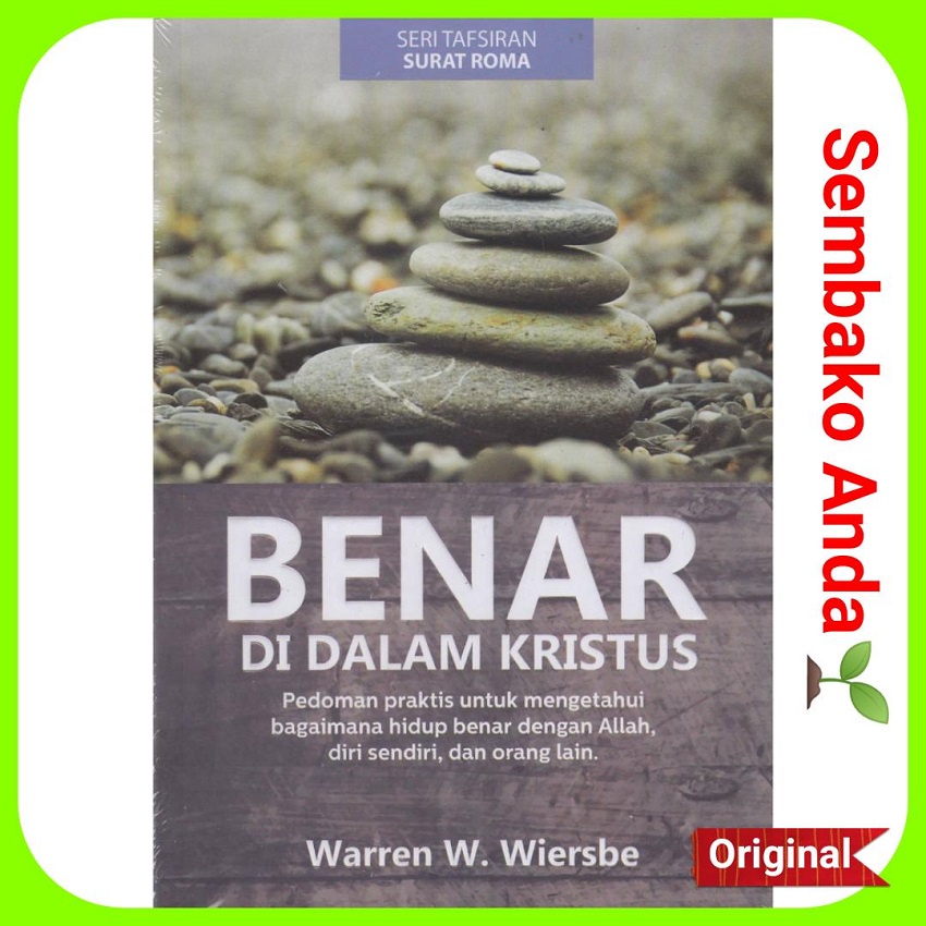 Jual A) Surat Roma. Tafsiran Alkitab. Benar Di Dalam Kristus. Warren ...