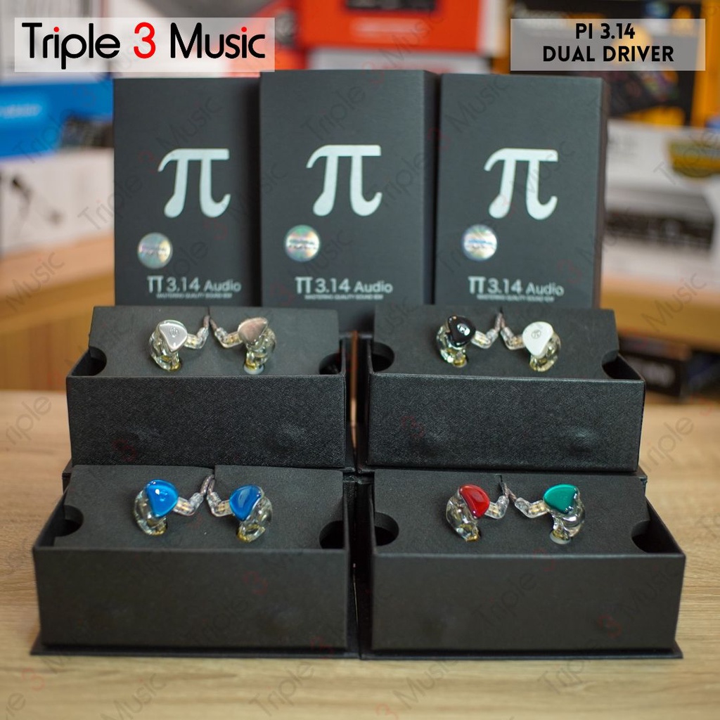 Jual Phi Pi 3 14 Audio Iem Dual Driver Pliisen121 In Ear Monitor