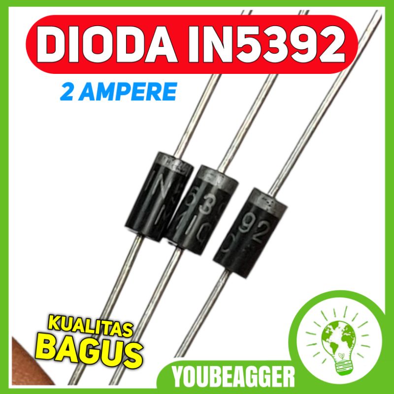 Jual Dioda IN5392 2 ampere | Shopee Indonesia