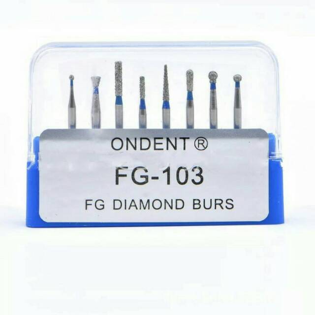 Jual FG-103 FG 103 FG103 diamond bur cavity preparation kit preparasi ...