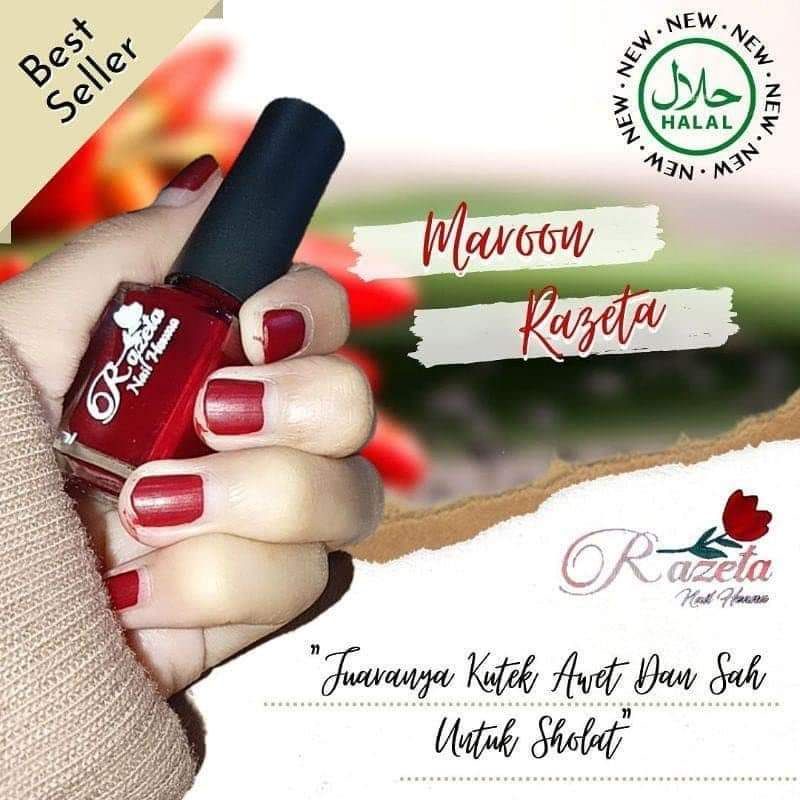 Jual Pacar Kuku Henna RAZETA / Ceria Henna Halal | Shopee Indonesia