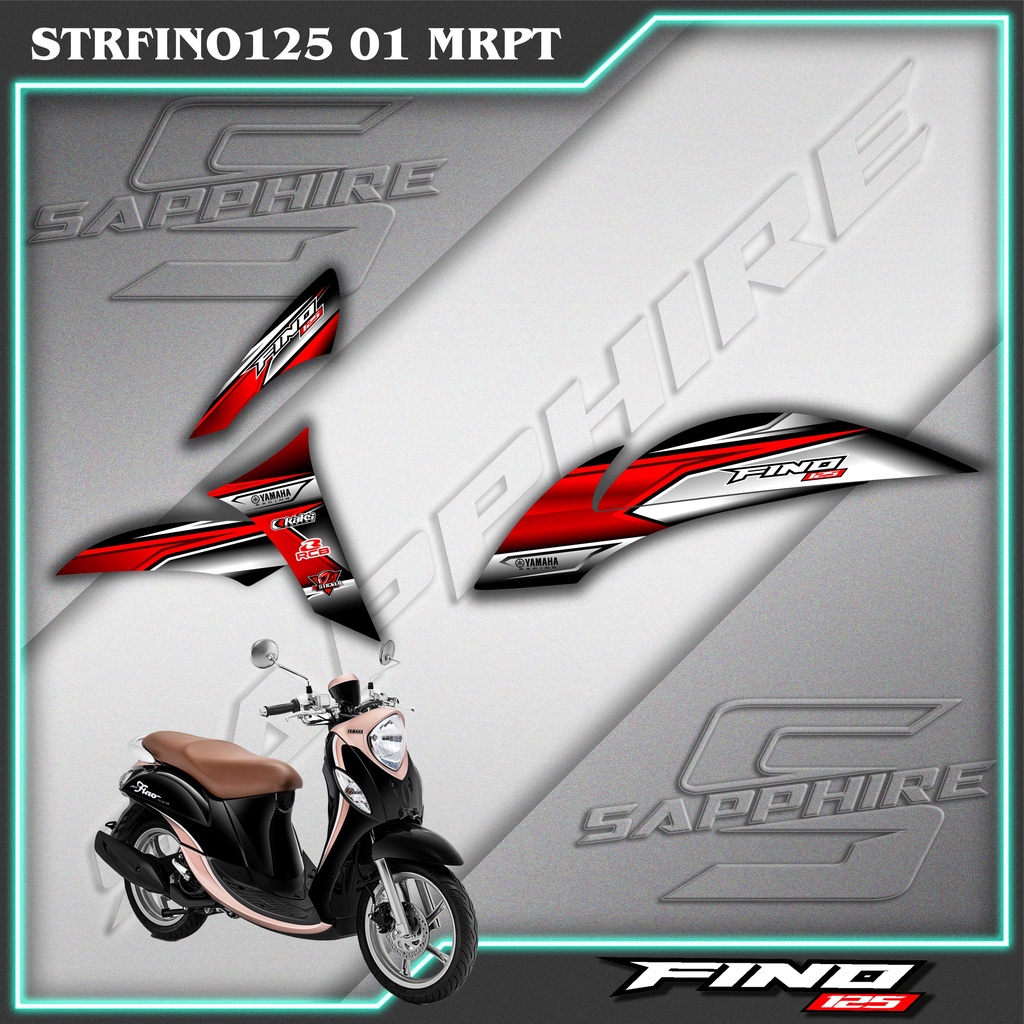 Jual STIKER STRIPING FINO 125 STICKER STRIPPING FINO 125 01 | Shopee ...