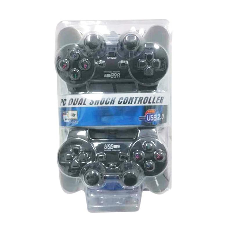 Jual Double Stick Gamepad Controler USB PC Joystick Joystik Controller ...