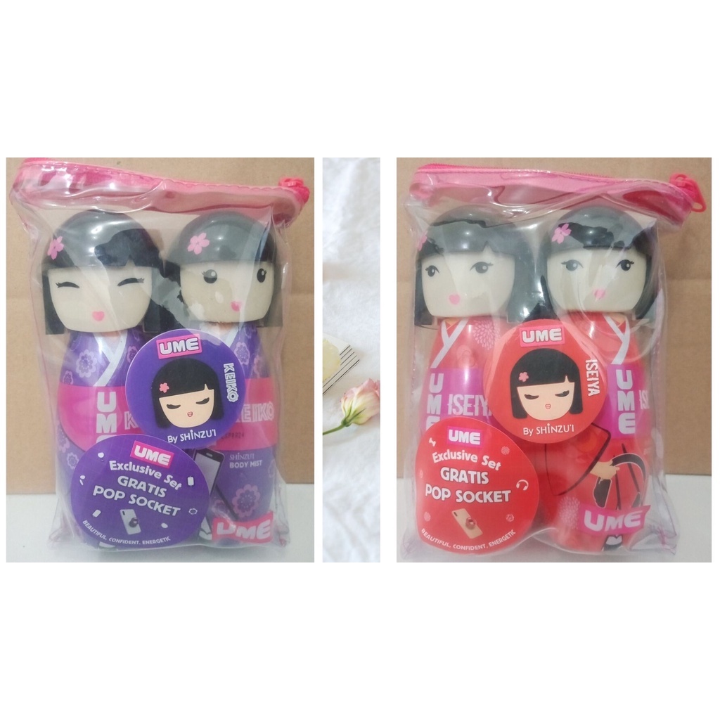 Jual SHINZUI UME BODY MIST COLOGNE 100 ML PAKET ( ISI 2PCS ) | Shopee ...