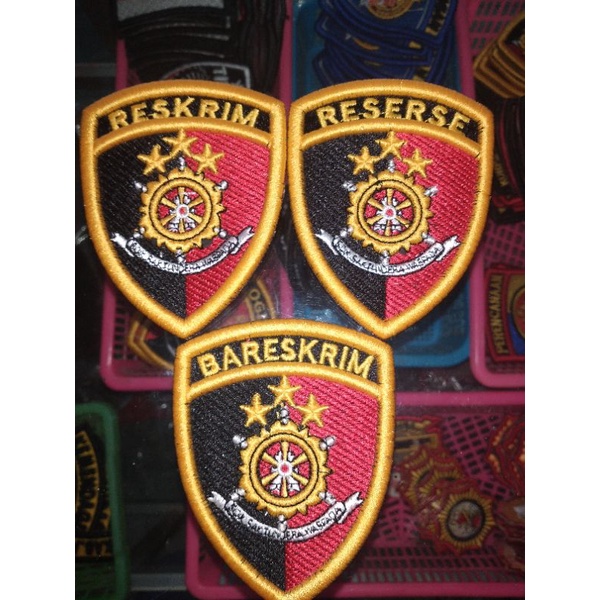 Jual Logo Bareskrim /RESKRIM BORDIR TIMBUL | Shopee Indonesia