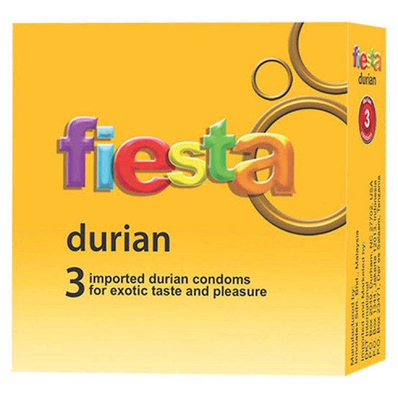 Jual Kondom Fiesta Durian, Banana, Strawberry, Delay, Ultra Thin, Ultra ...