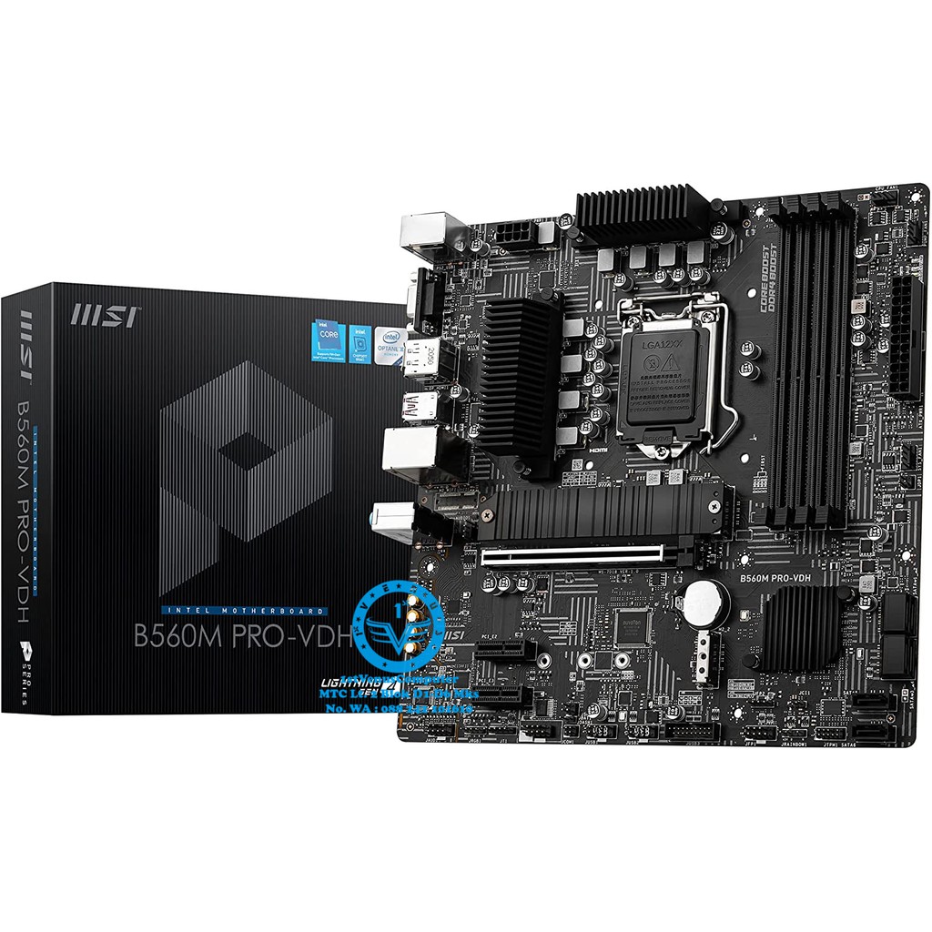 Jual MSI MOTHERBOARD MAINBOARD MB B560M LGA 1200 PRO-VDH WIFI / MAIN ...