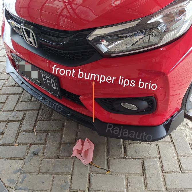 Jual Front Bumper Lips All New Brio (2016-2020)-Merah+Pasang Di Toko ...