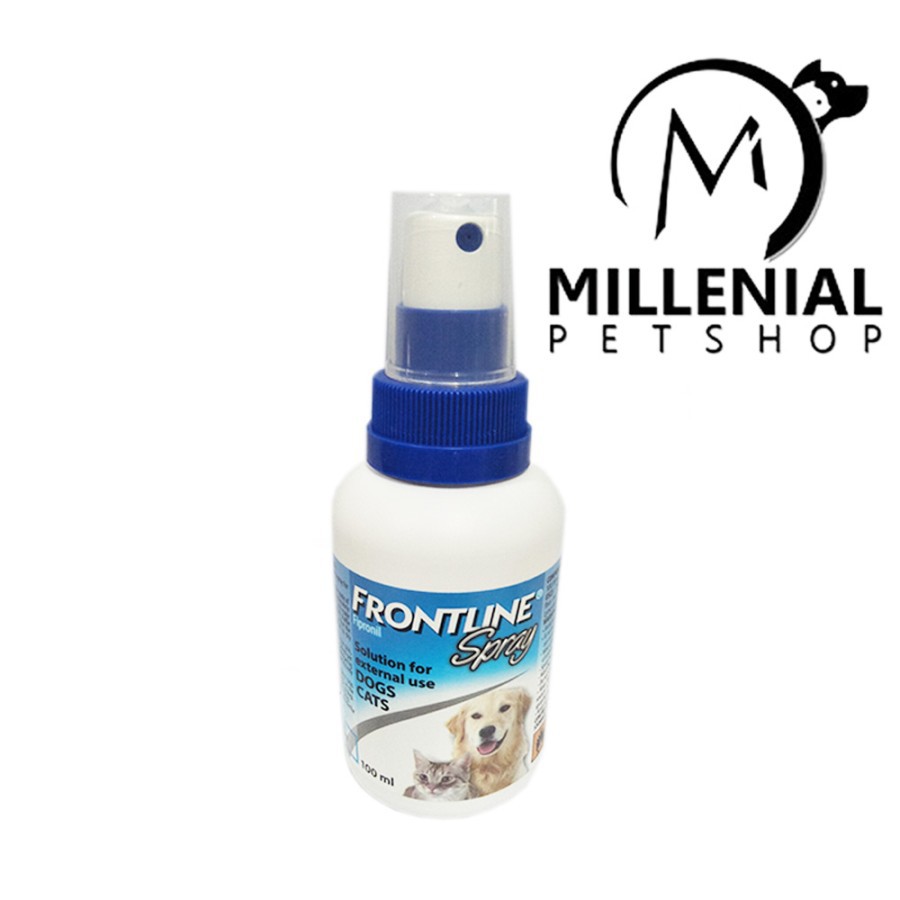 Jual Obat Kutu Anjing Kucing Spray FRONTLINE 100 ML | Shopee Indonesia