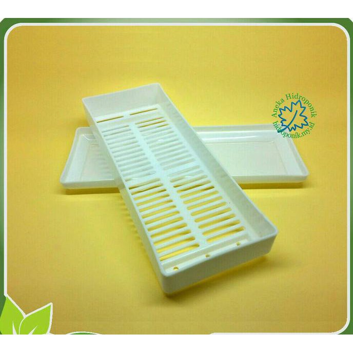 Jual Tray Semai Microgreen Putih + Tutup Anehid90 Ayo Beli | Shopee ...
