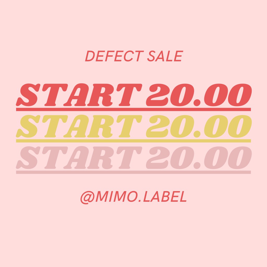 Jual DEFECT SALE 1 | Shopee Indonesia