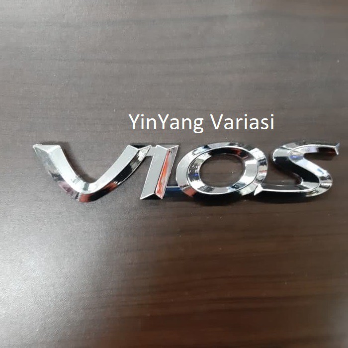 Jual Emblem Logo Mobil Tulisan VIOS Model Miring | Shopee Indonesia