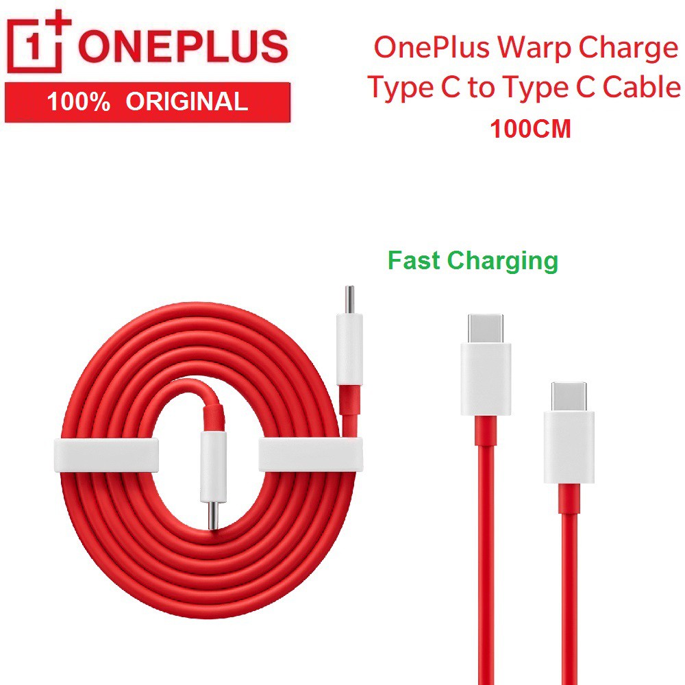 Jual OnePlus Warp Charge Type-C to Type-C Cable 100CM Original Pack ...