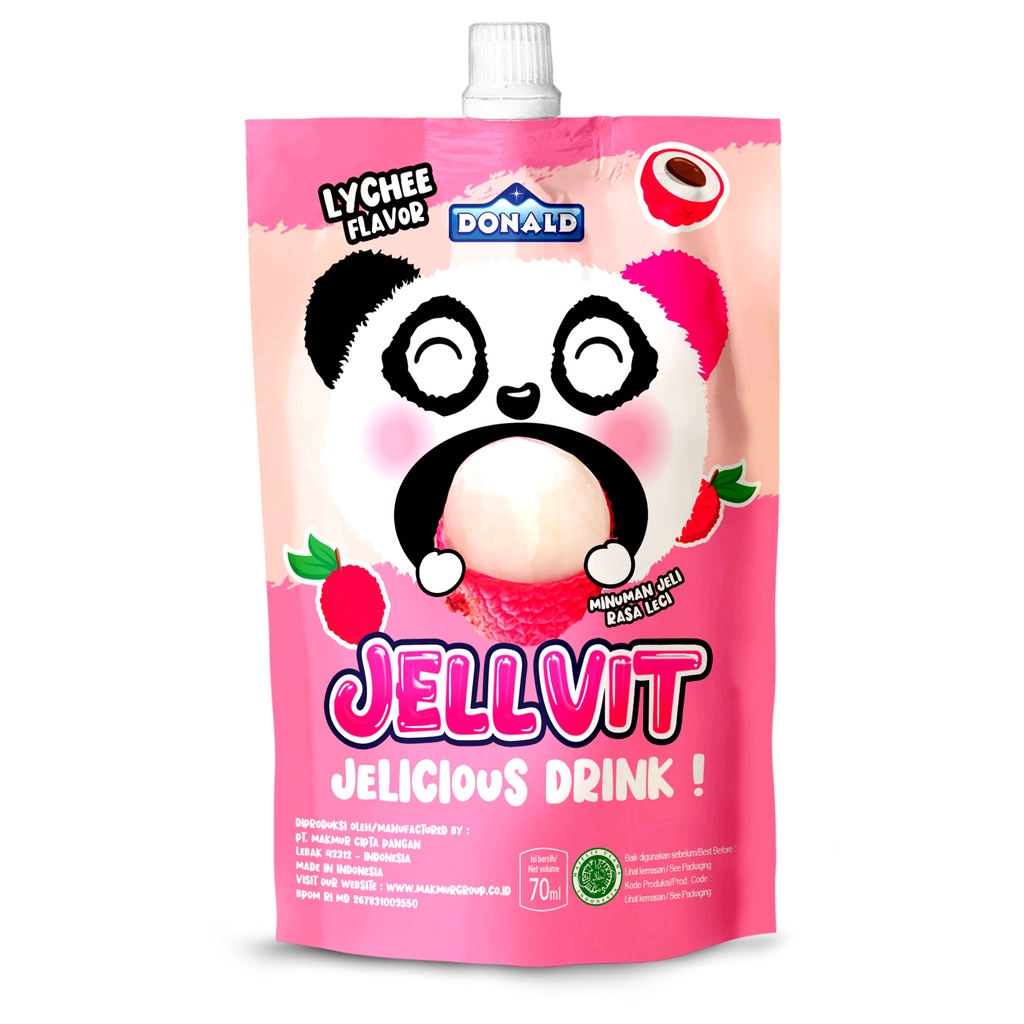 Jual Donald Jelly Vit Jelicious Drink Fruit Juice Vit C Minuman Jelly ...