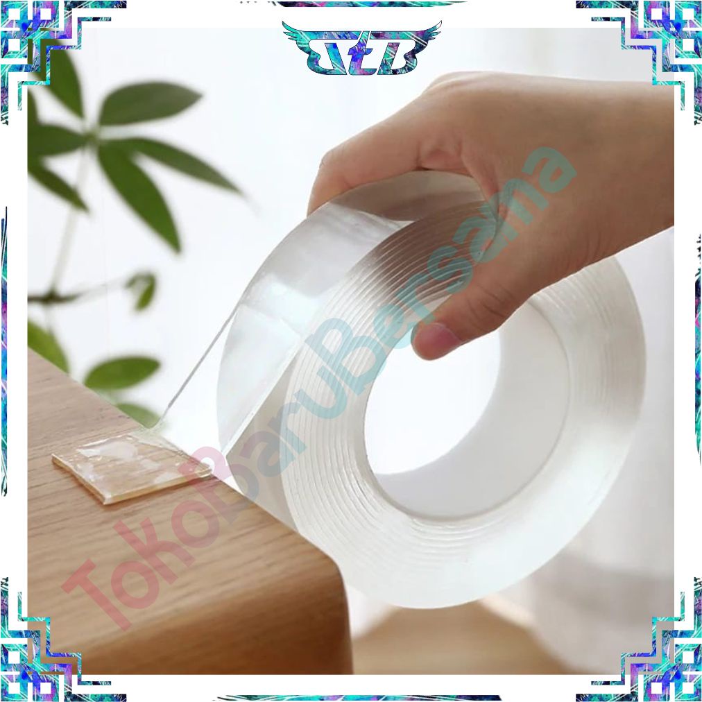 Jual R555 Double Tape Nano Tape Ivy Grip Tape Bening Multifungsi ...