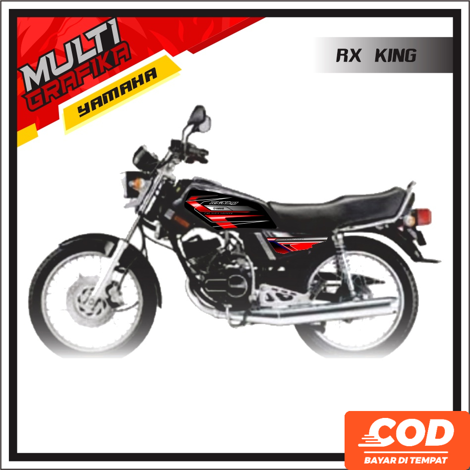 Jual Stiker Striping Dekal Motor YAMAHA RX KING Series A, Decal Custom ...