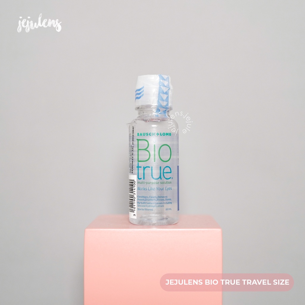 Jual BIO TRUE TRAVELING SIZE (60 ML) air rendam softlens | Shopee Indonesia