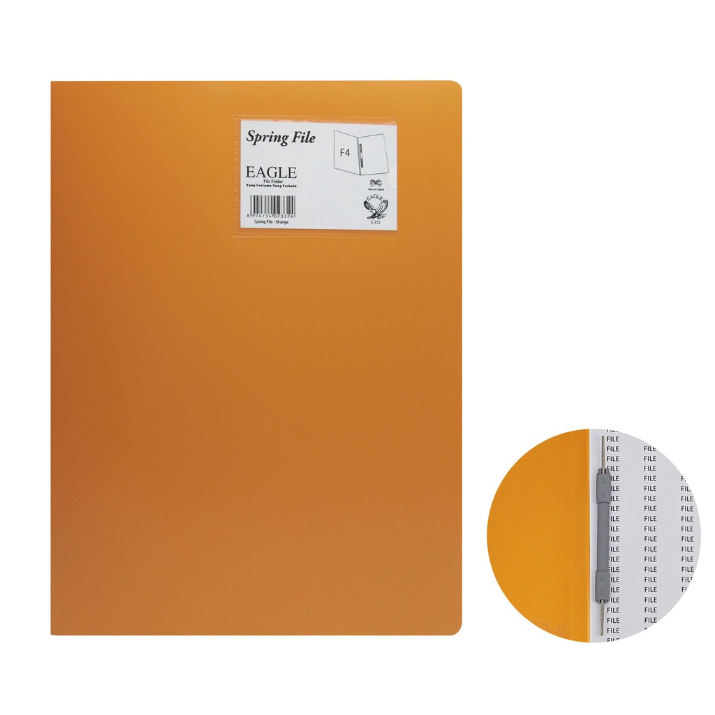 Jual Map Spring Eagle Files Spring File Map Plastik Snelhecter F4 ...
