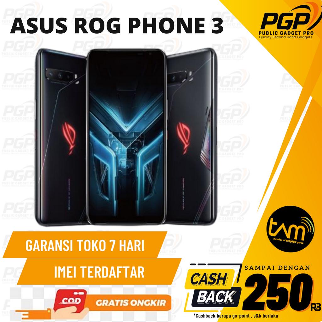 Jual Tam | Asus Rog Phone 3 & 2 8/128GB 12/256GB 12/512GB Second Resmi | Shopee Indonesia