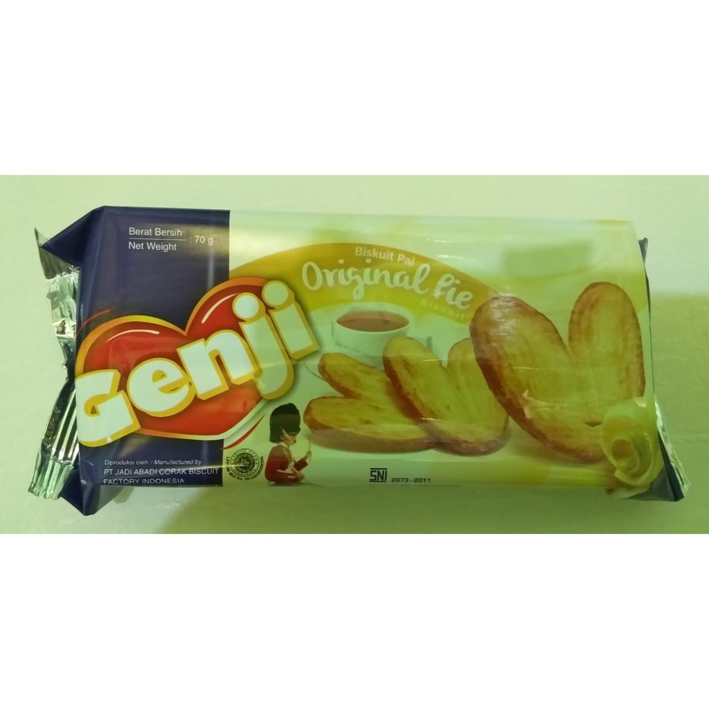 Jual Genji Snack Monde Biskuit Pai Original Pie 70 gr | Shopee Indonesia