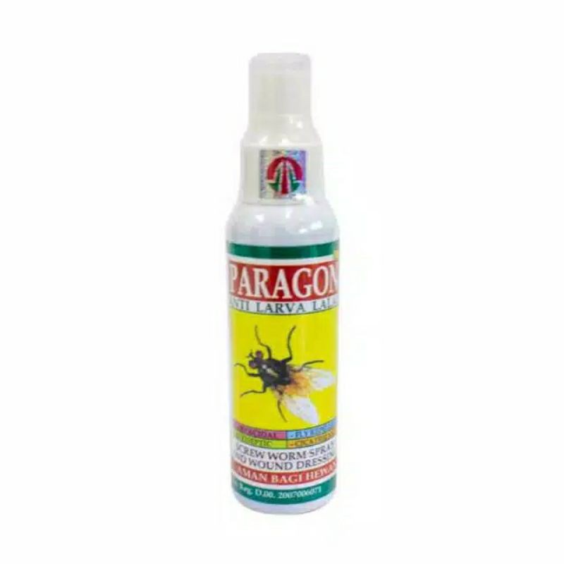 Jual PARAGON SPRAY 120ML OBAT ANTI LARVA LALAT KUTU TUNGAU PINJAL GUREM ...