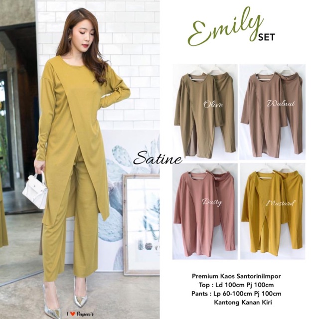 Jual EMILY SET | Shopee Indonesia